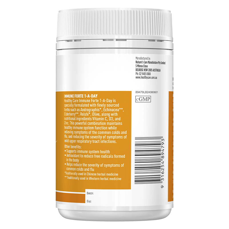 Healthy Care Immune Forte 1-A-Day Price in Bangladesh